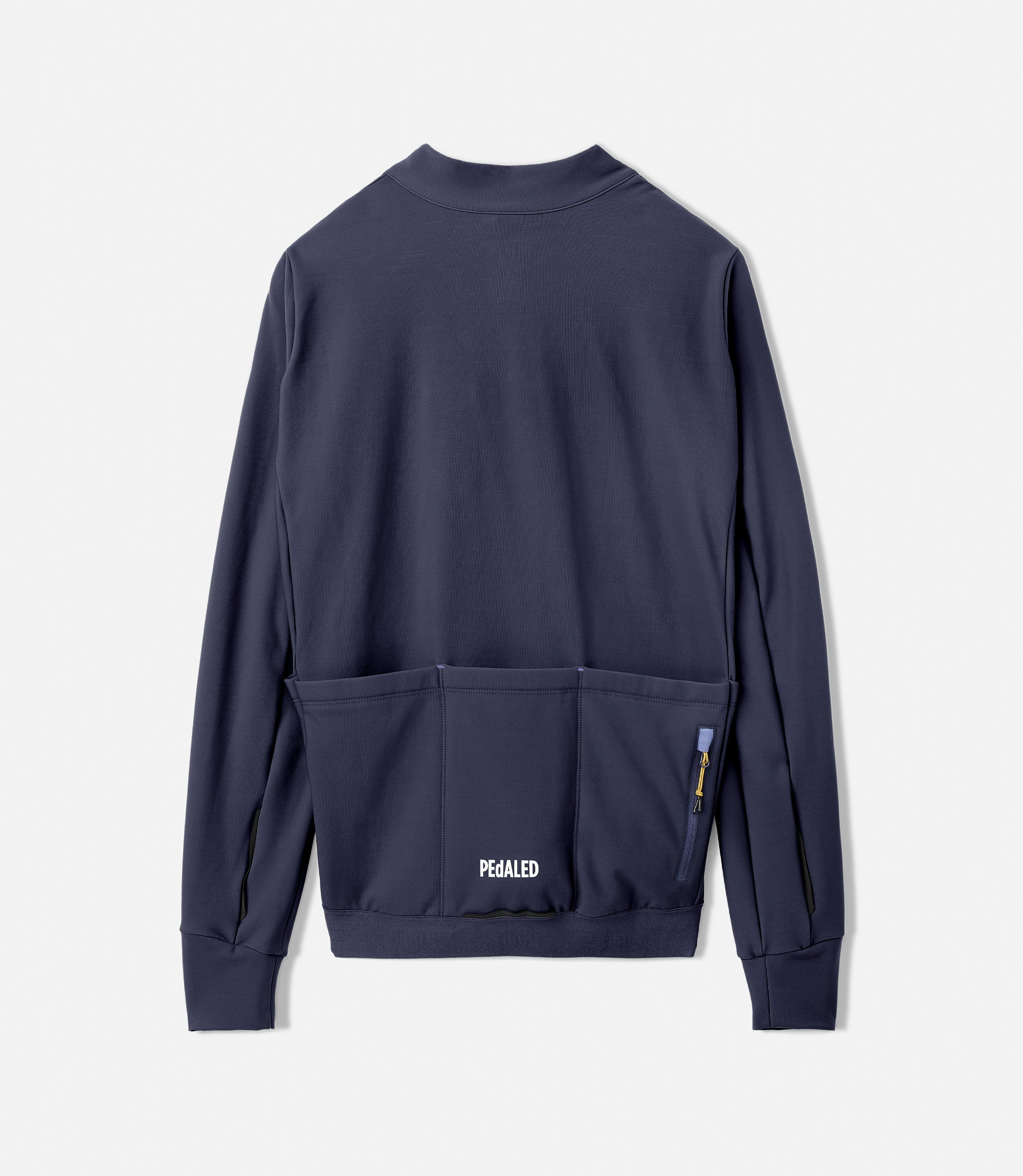 Men s Dark Navy Long Sleeve Jersey Odyssey PEdALED